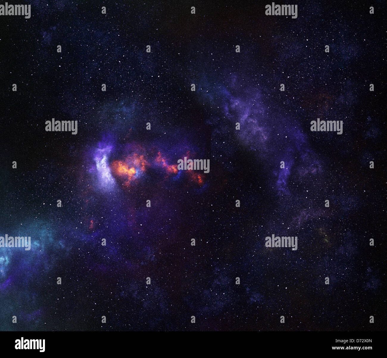 Stars nebula, deep space background Stock Photo - Alamy