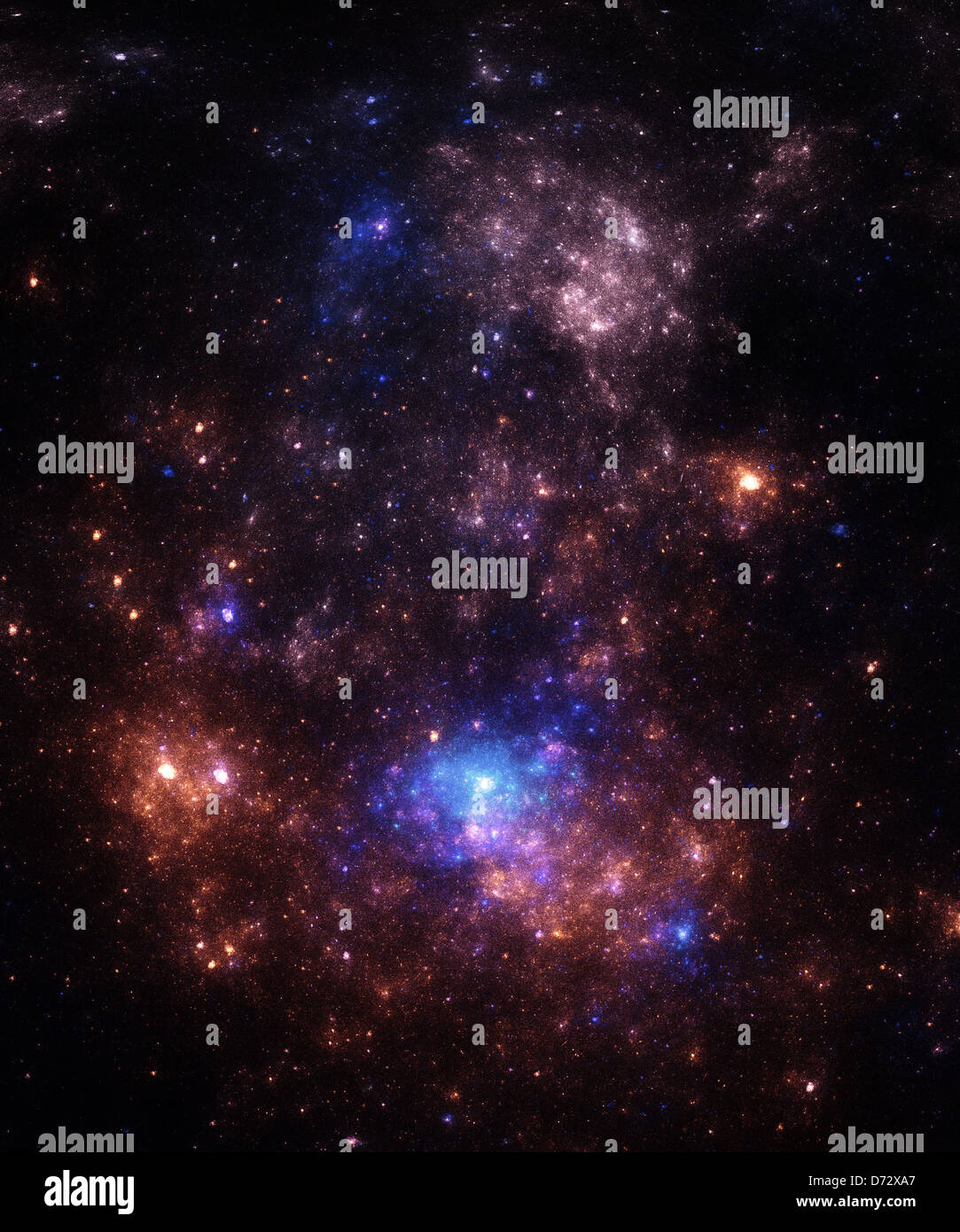 Multicolor galaxy, deep space abstract background Stock Photo - Alamy
