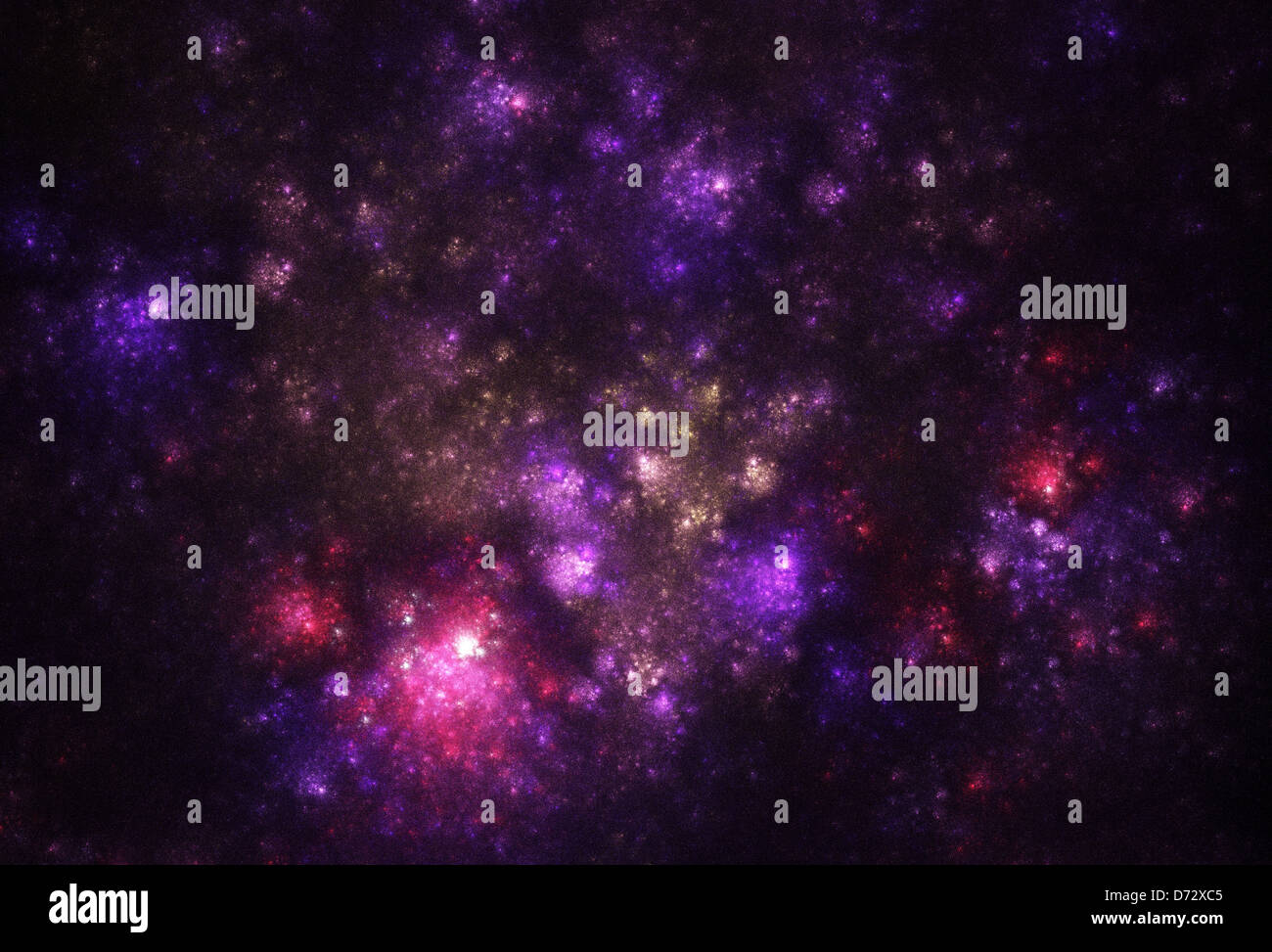 Abstract space nebula, blue and purple stars background Stock Photo - Alamy