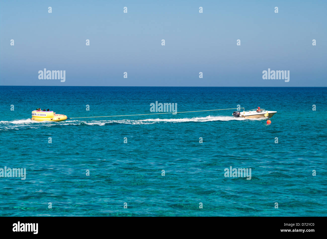 Inflatable banana boat hi-res stock photography and images - Alamy