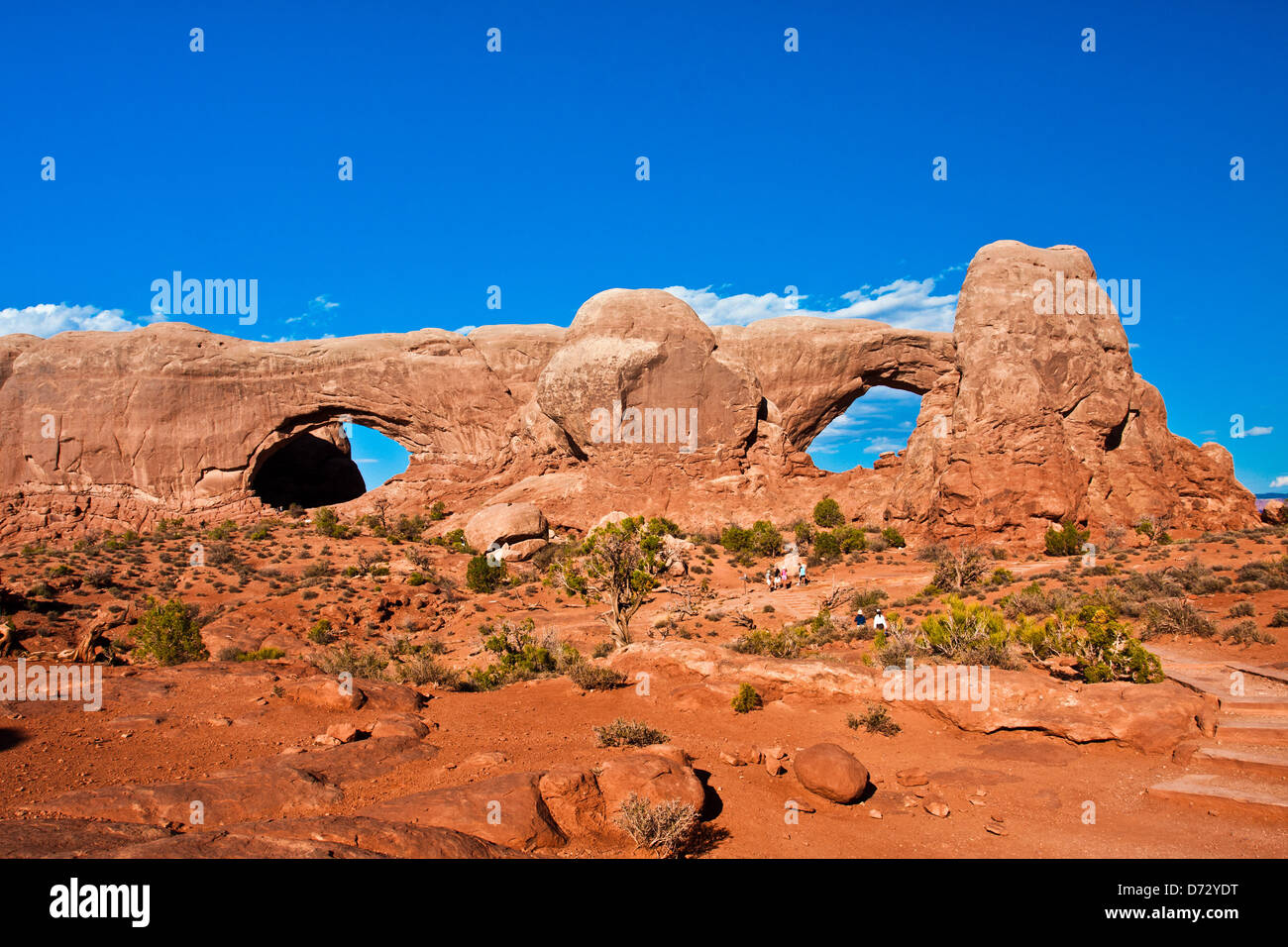 Window Arch in Arches National Park,Utah,United States Stock Photo - Alamy