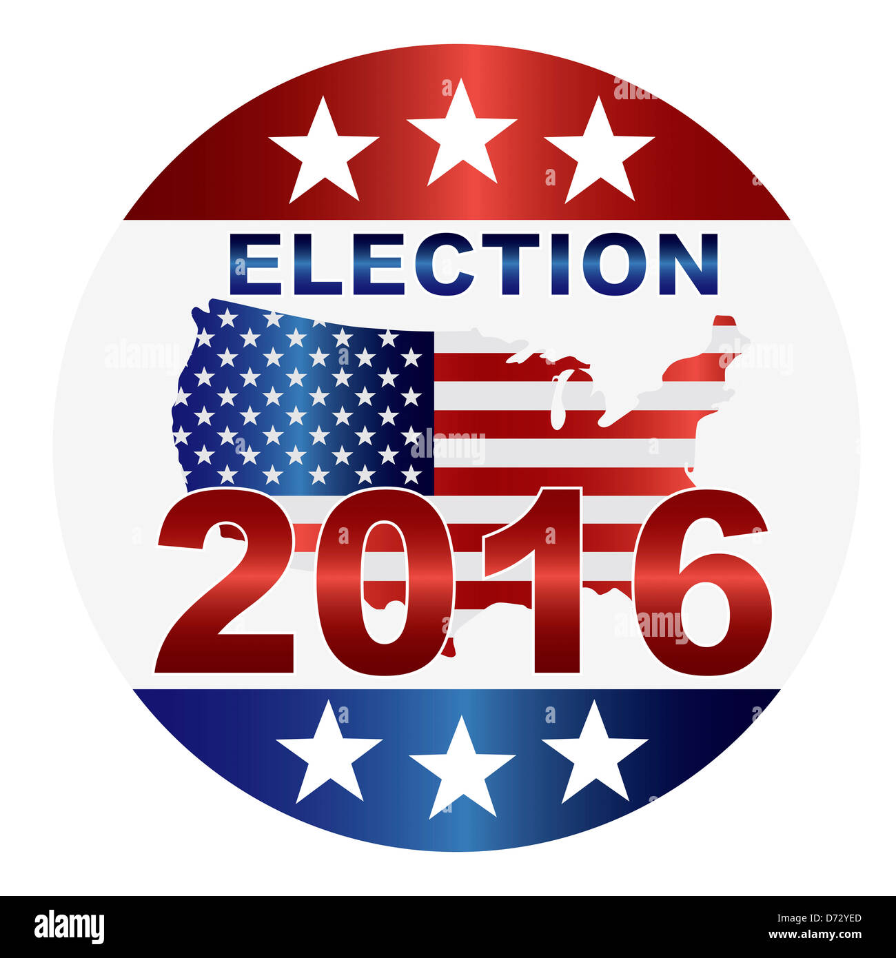2016 election map hi-res stock photography and images - Alamy