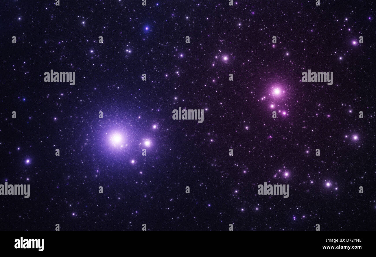 Space stars, blue and purple abstract background Stock Photo - Alamy