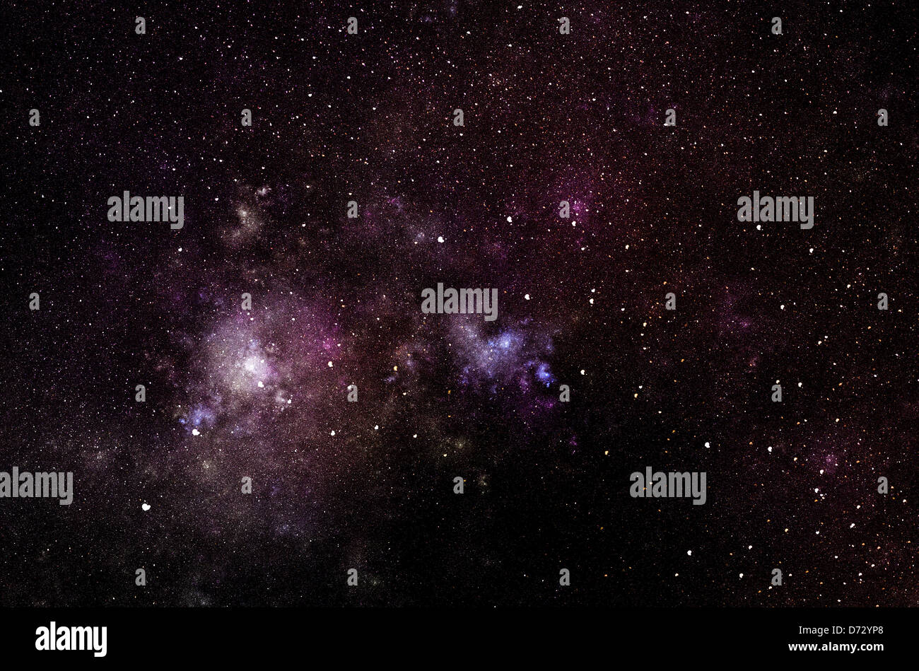 Deep space galaxy, purple background Stock Photo - Alamy
