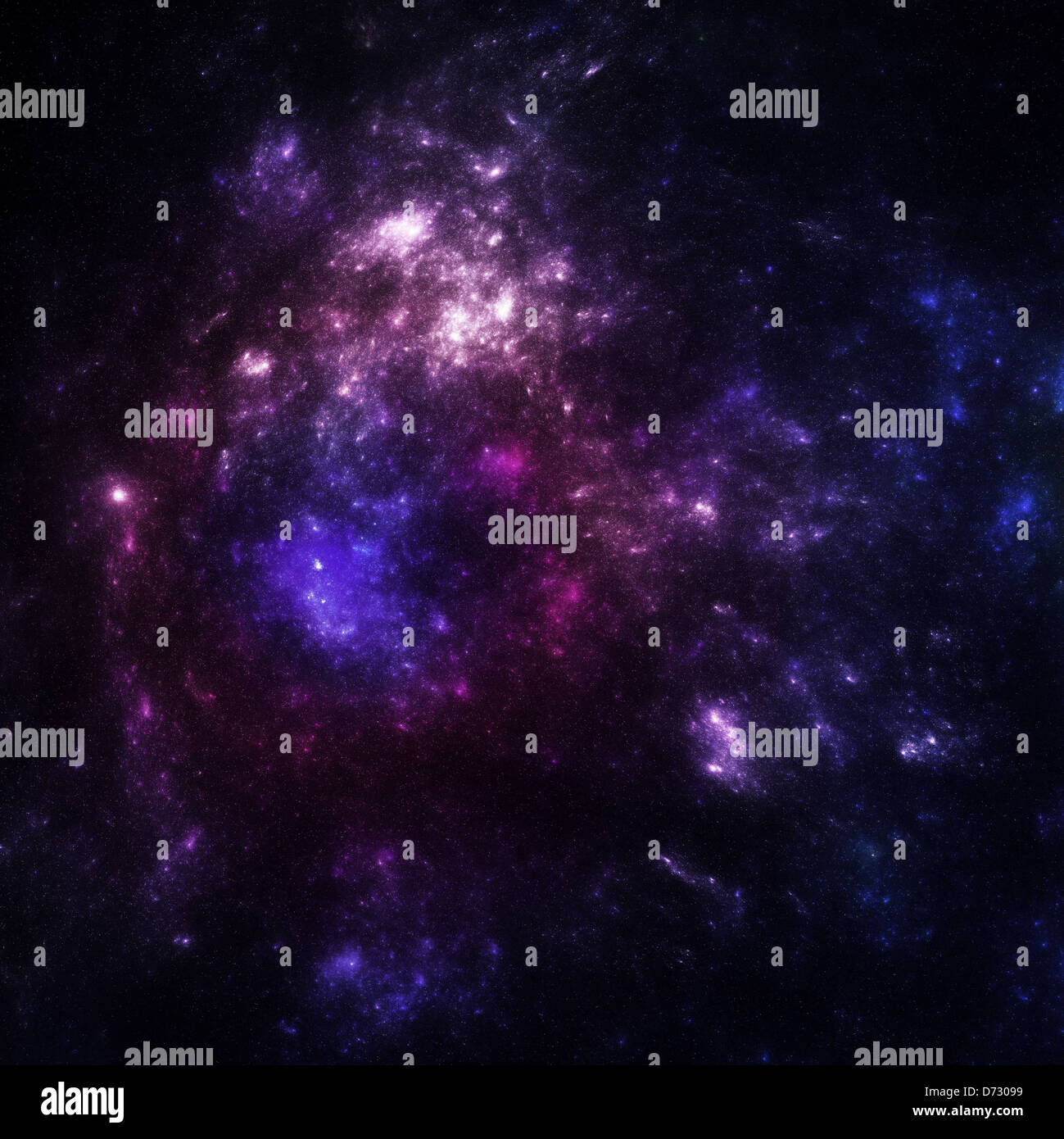 Bright blue space nebula, stars background Stock Photo - Alamy