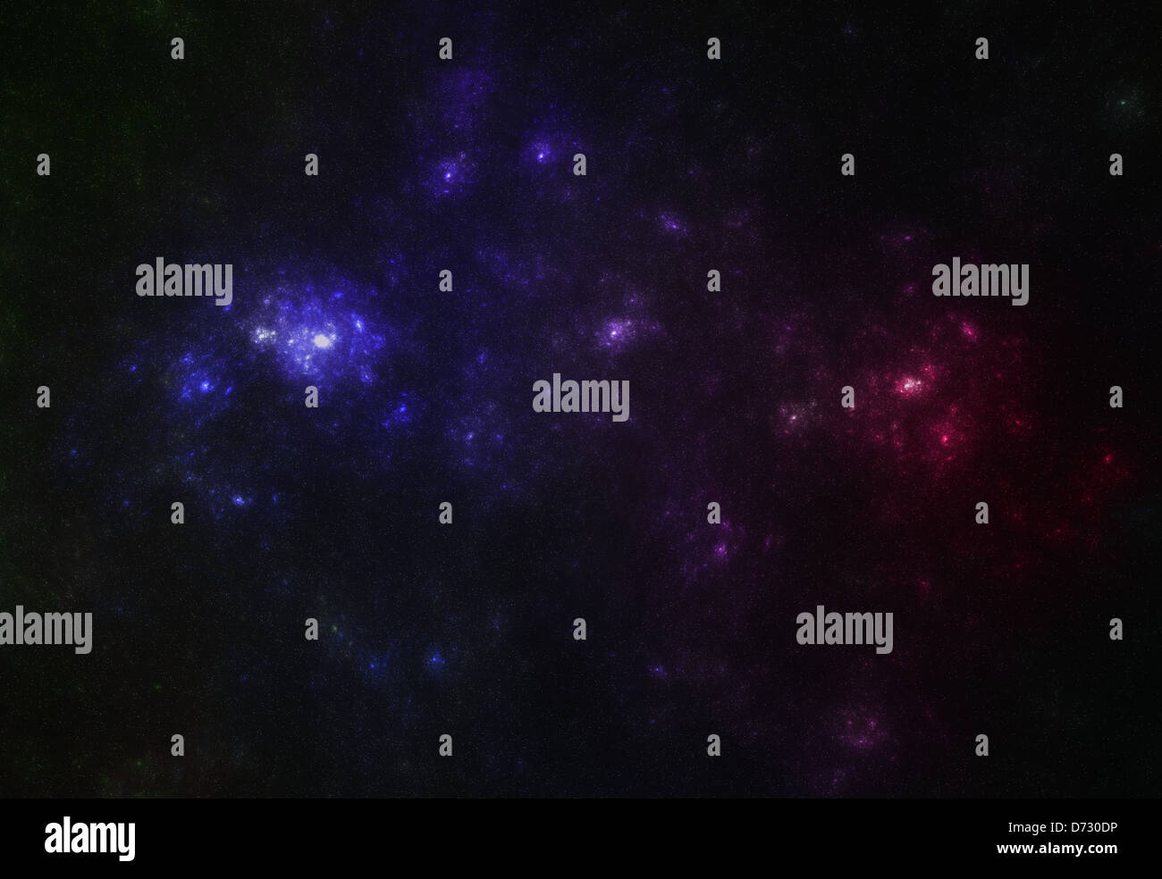 Red and blue deep space nebula background Stock Photo - Alamy