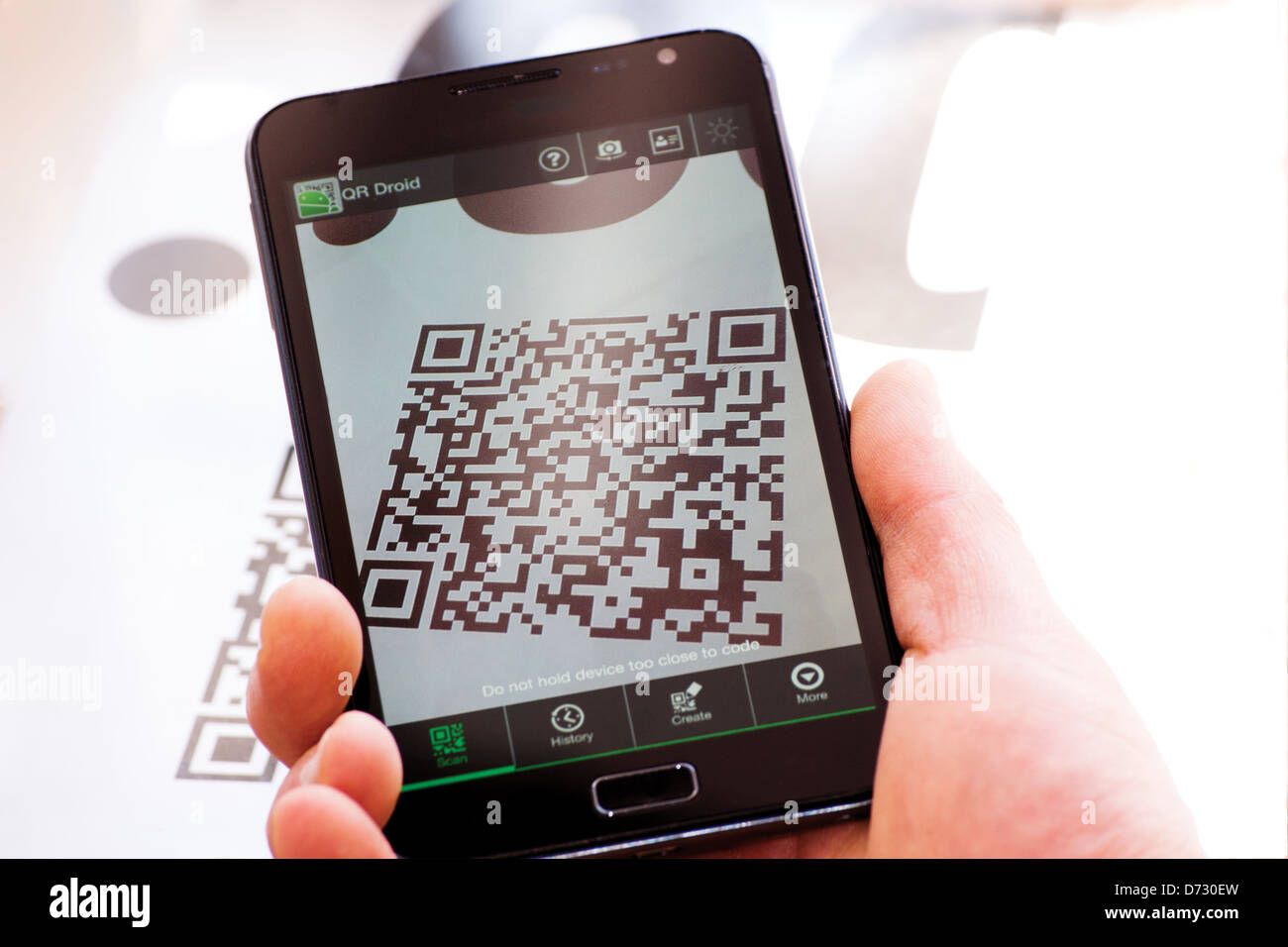 Qr code scan hi-res stock photography and images - Alamy