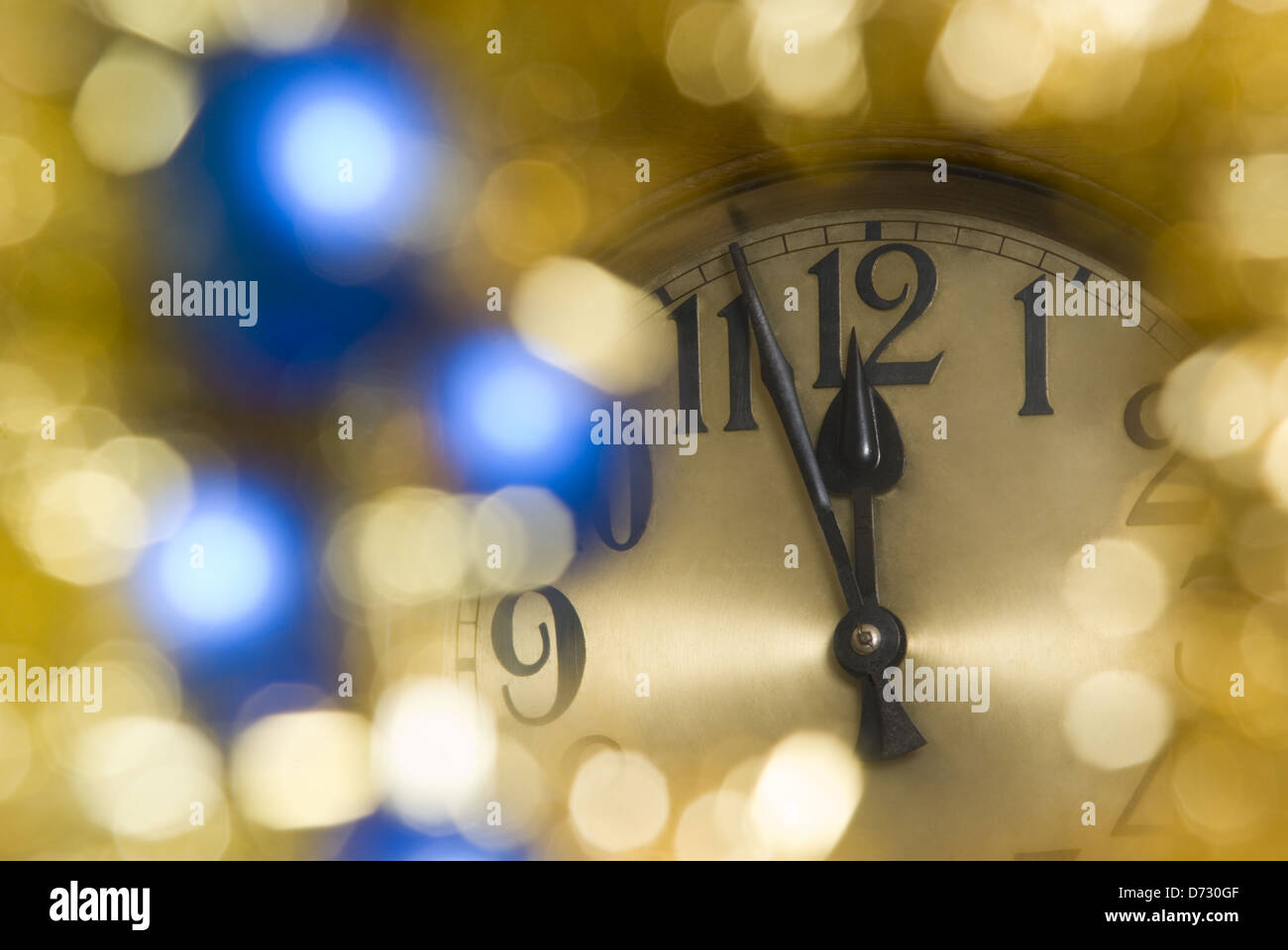 new year clock Stock Photo - Alamy