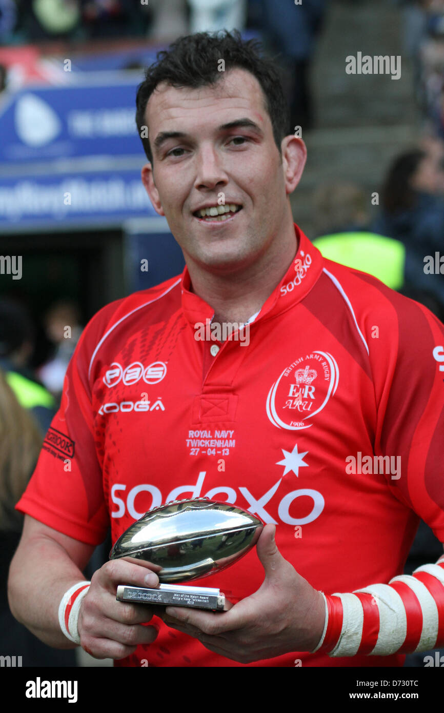The Annual rugby union match between the 2013 Army v Navy at Twickenham ...