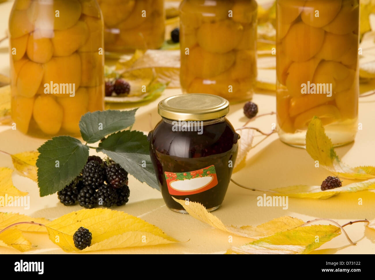 Preserves apricot hi-res stock photography and images - Alamy