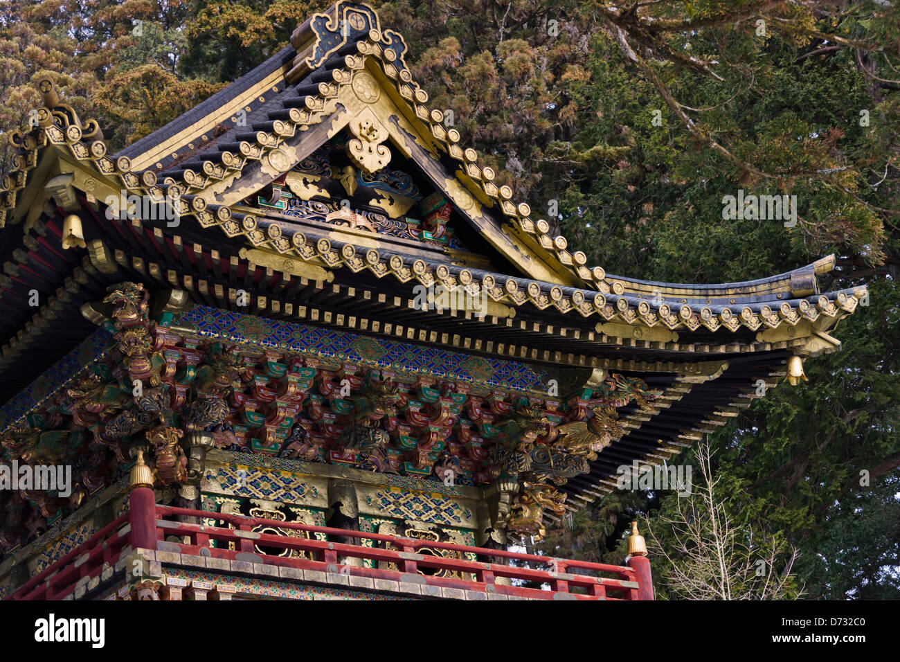 The Shoro (Bell Tower), Toshogu Shrine, Nikko, Tochigi Prefecture ...