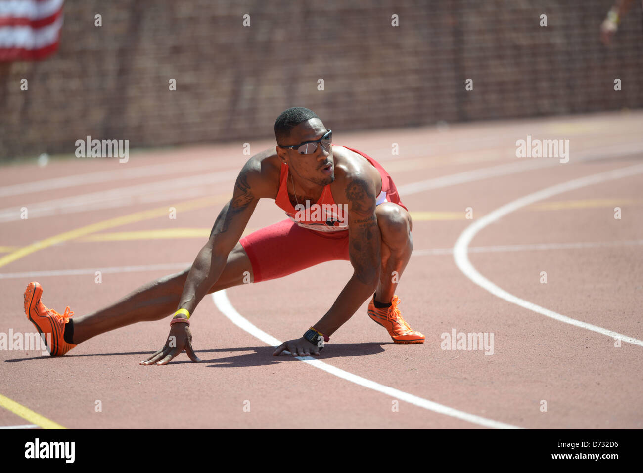 April 27, 2013 - Philadelphia, Pennsylvania, U.S - DUANE SOLOMON of the ...