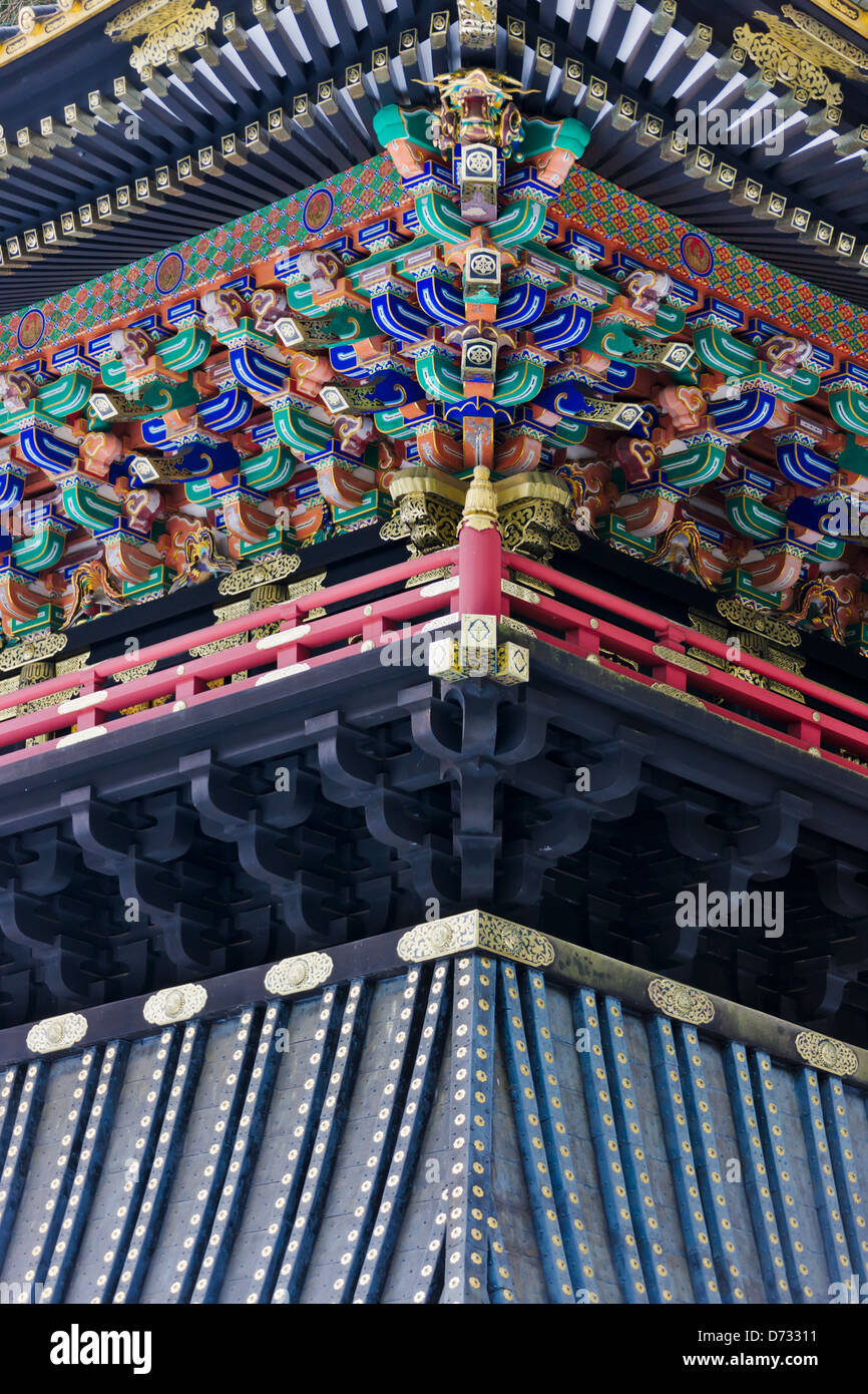 Bell Tower, Futarasan Shrine, Nikko, Tochigi Prefecture, Japan, UNESCO ...