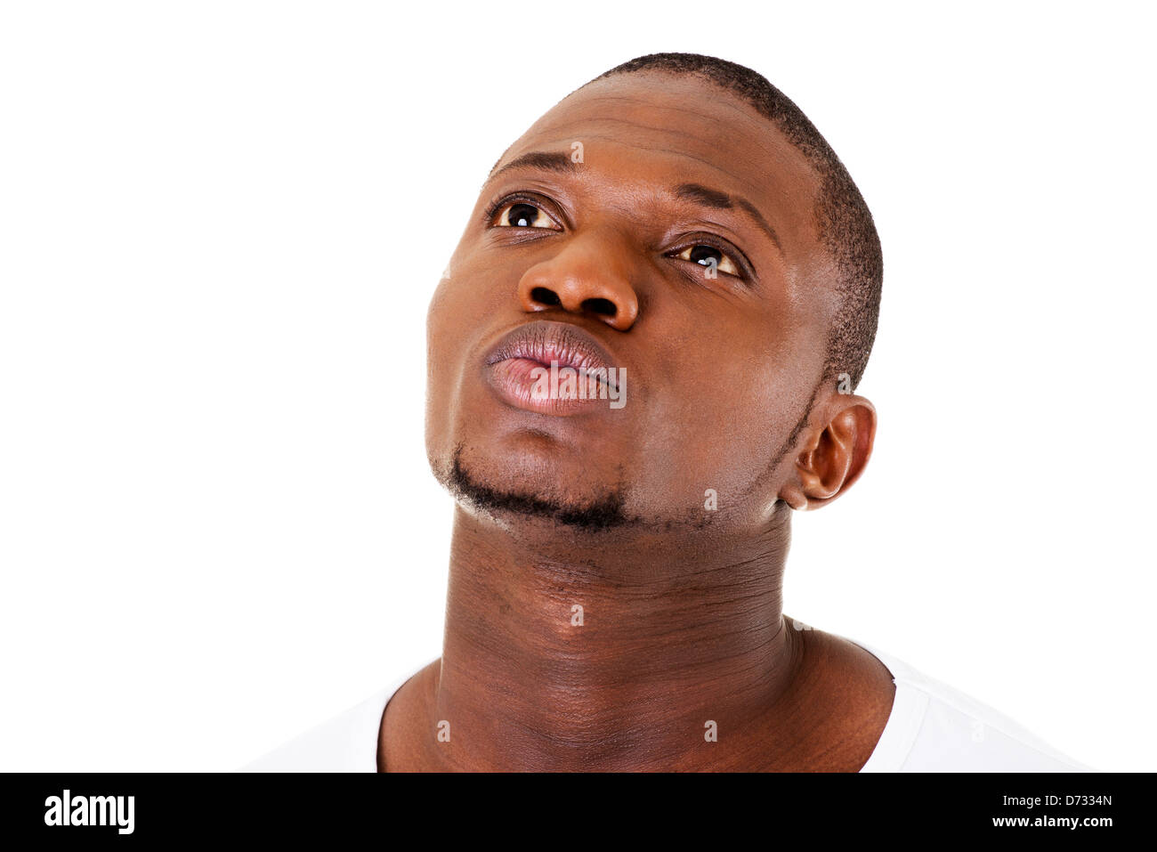 Man thinking about a problem Stock Photo - Alamy