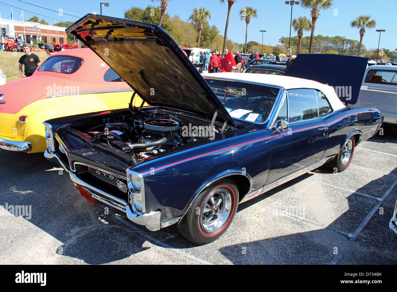 Vintage Pontiac GTO Stock Photo - Alamy