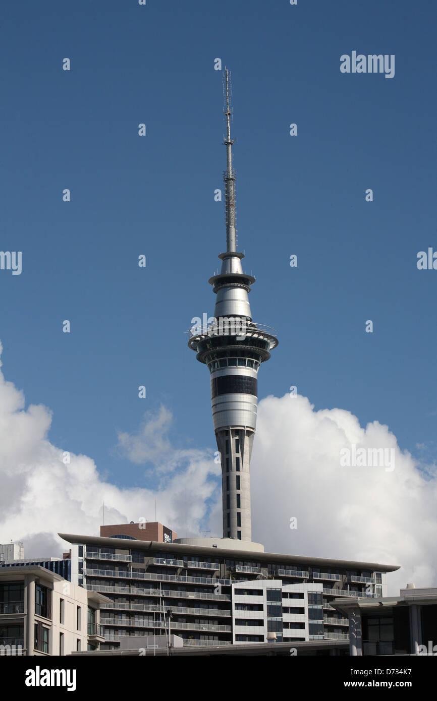 Aucklands sky tower hi-res stock photography and images - Alamy