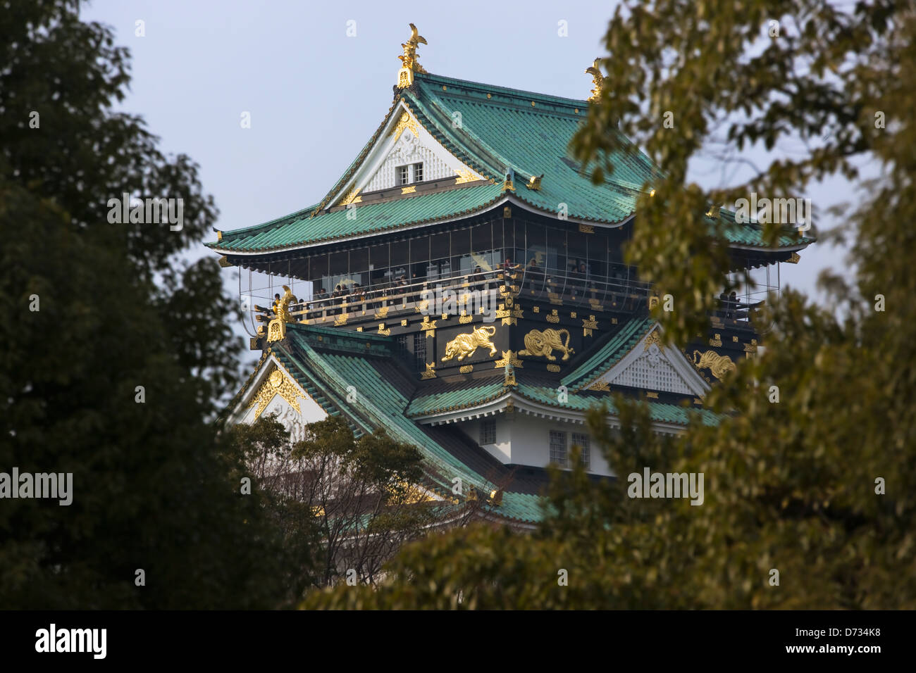 Osaka Castle, Osaka, Japan Stock Photo - Alamy