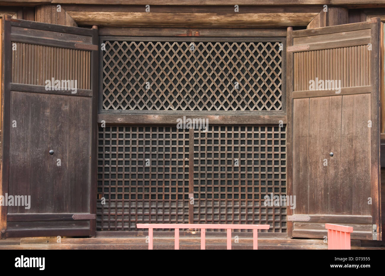 Wooden door, Toji Temple, Kyoto, Japan Stock Photo - Alamy
