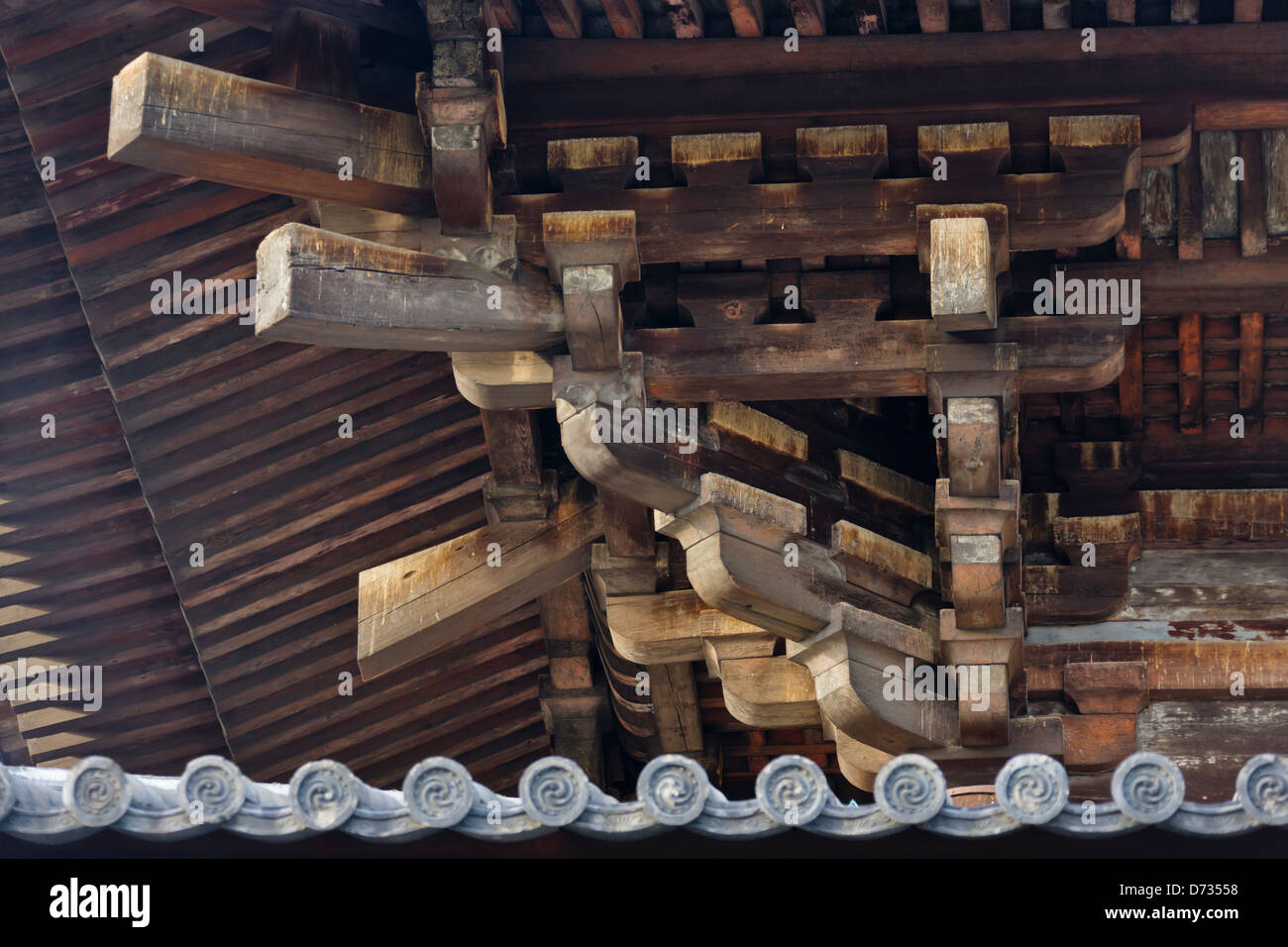 Architectural details, Toji Temple, Kyoto, Japan Stock Photo - Alamy