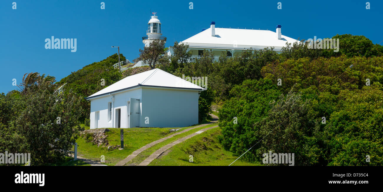 Smoky Cape lighthouse New South Wales Australia Stock Photo - Alamy