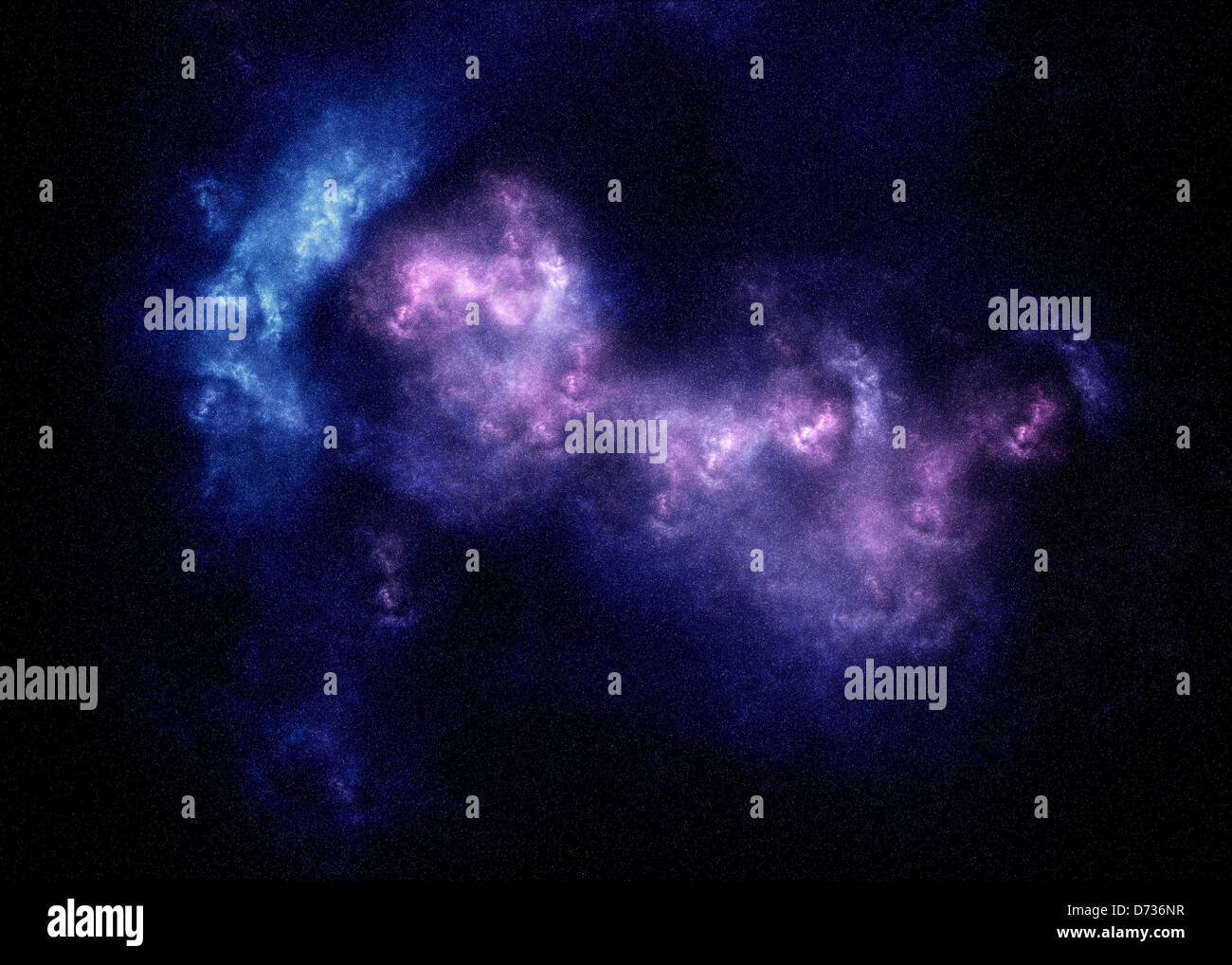 Abstract blue background as space stars and nebula Stock Photo - Alamy