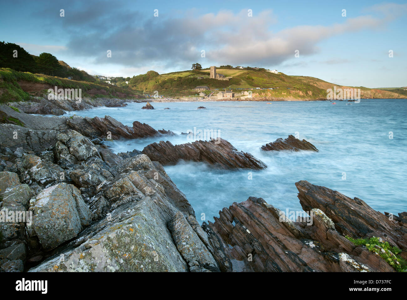 Wembury devon bay beach hi-res stock photography and images - Alamy