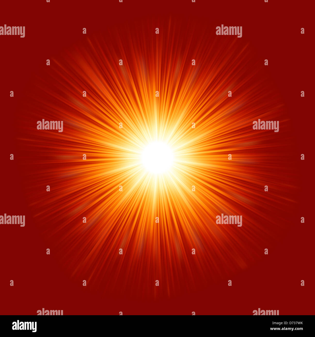 Star burst red and yellow fire Stock Photo - Alamy
