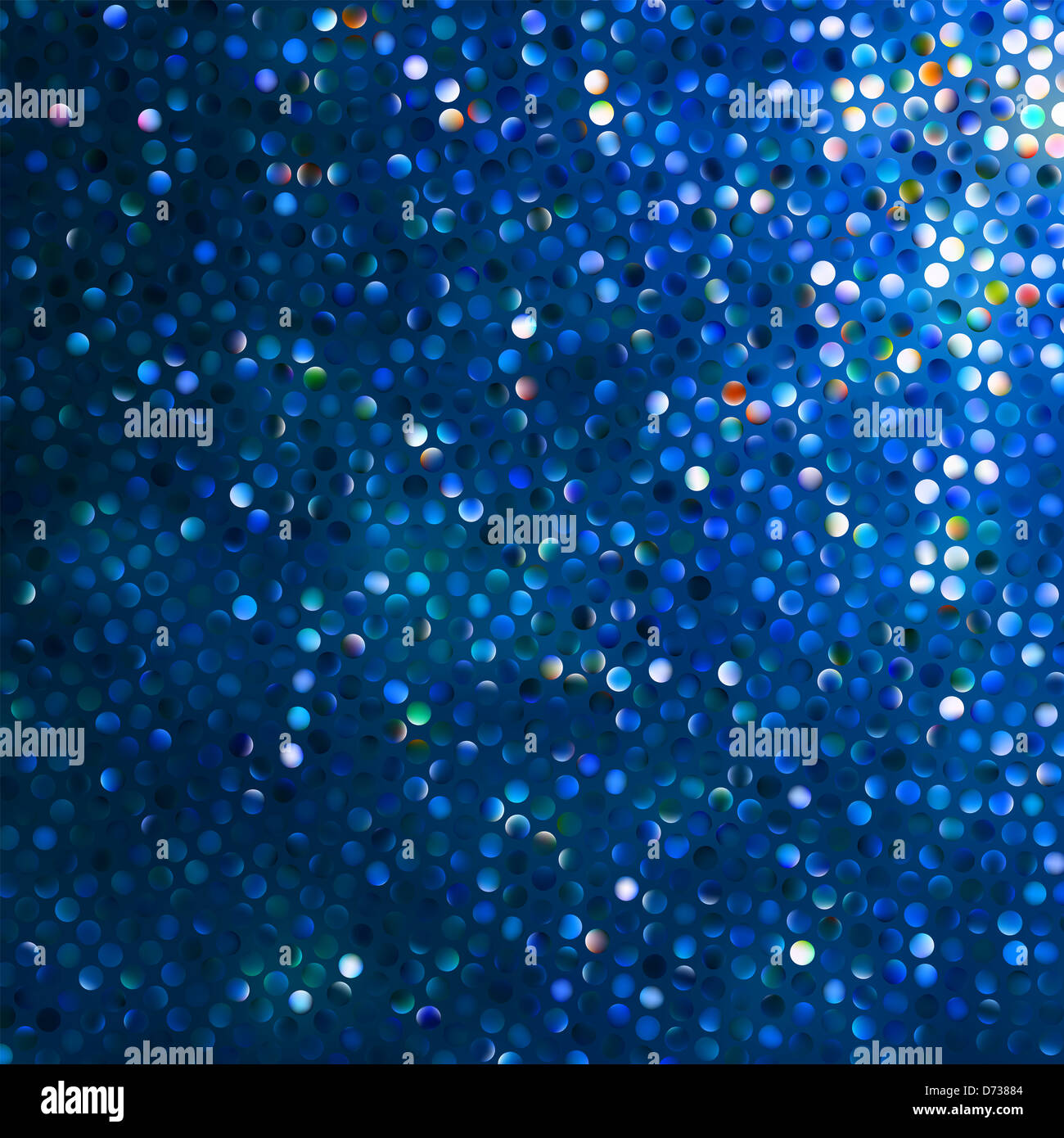 Amazing template design on blue glittering background Stock Photo - Alamy