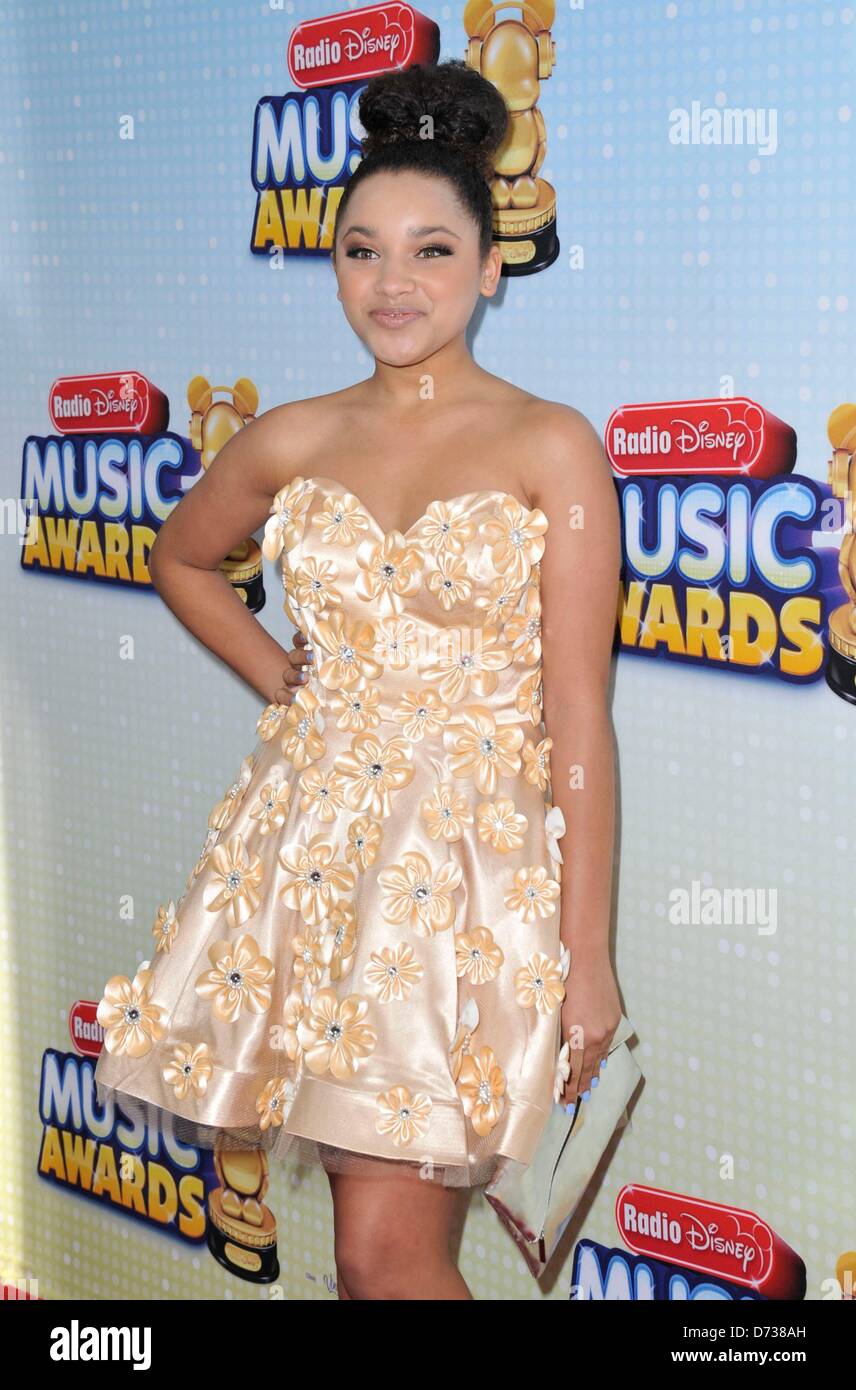 Jaylen Barron at arrivals for Radio Disney Music Awards, Nokia Theatre ...