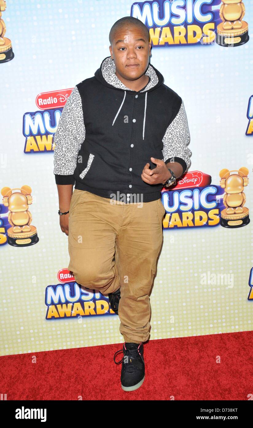 Kyle Massey at arrivals for Radio Disney Music Awards, Nokia Theatre at ...