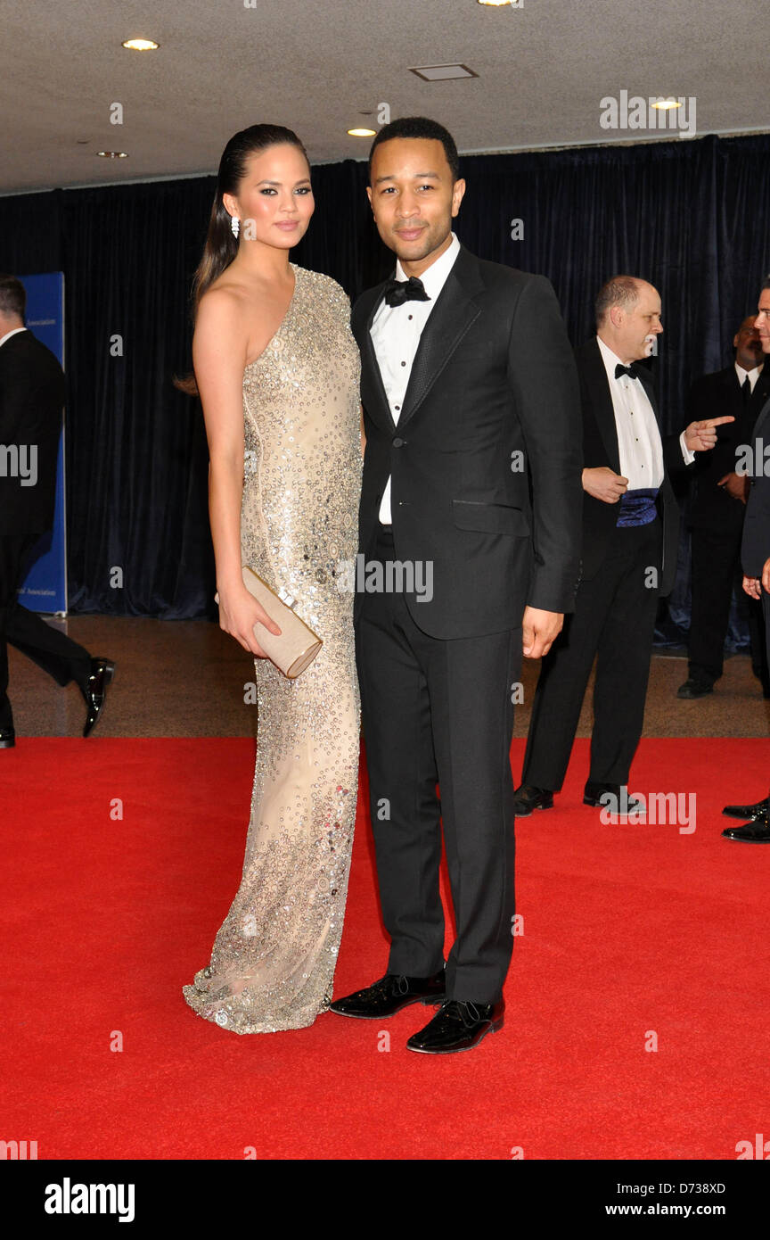 Singer john legend wife chrissy hi-res stock photography and images - Alamy