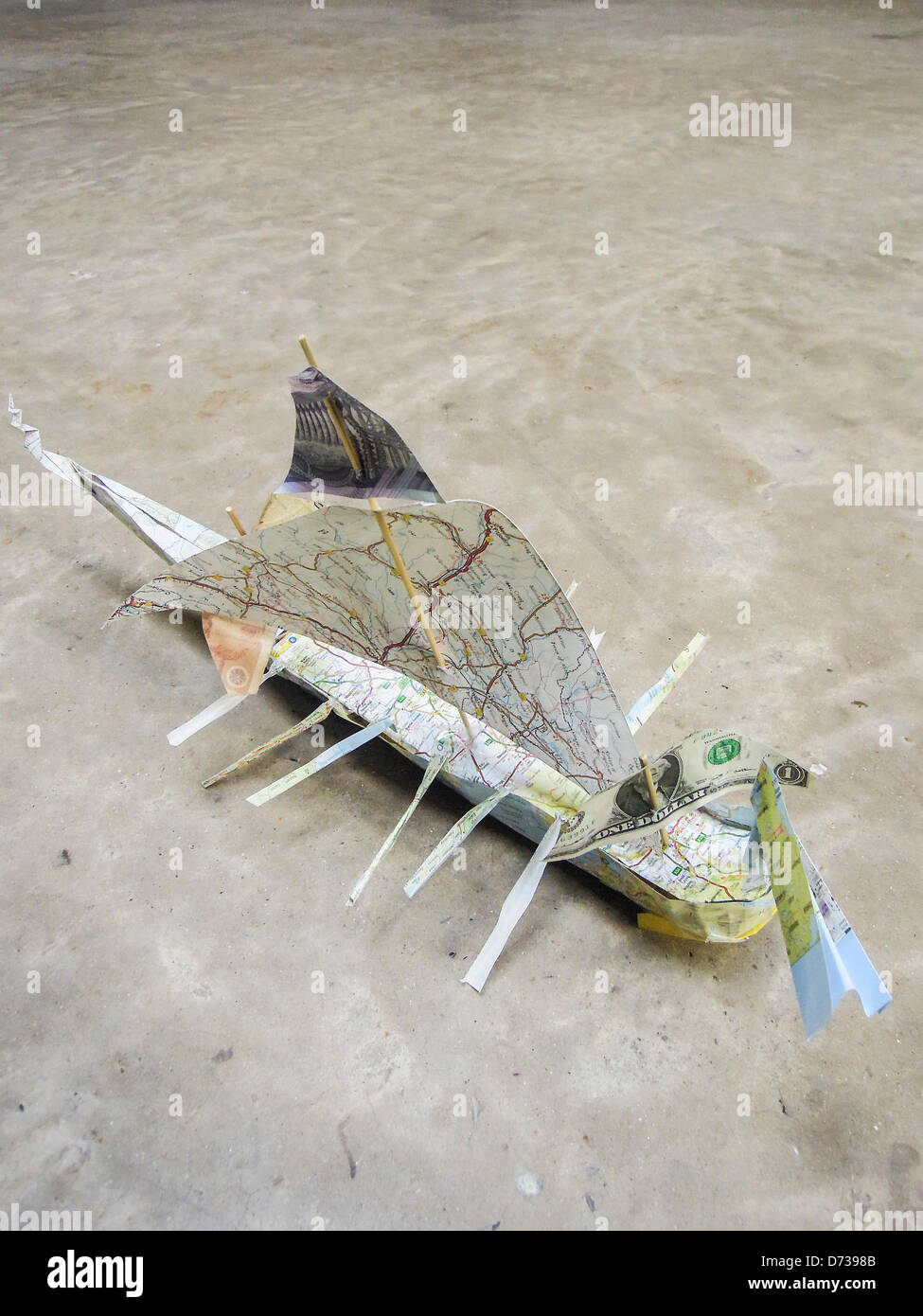 Susan Stockwell's Sail Away project at the Tate Modern as part of the ...