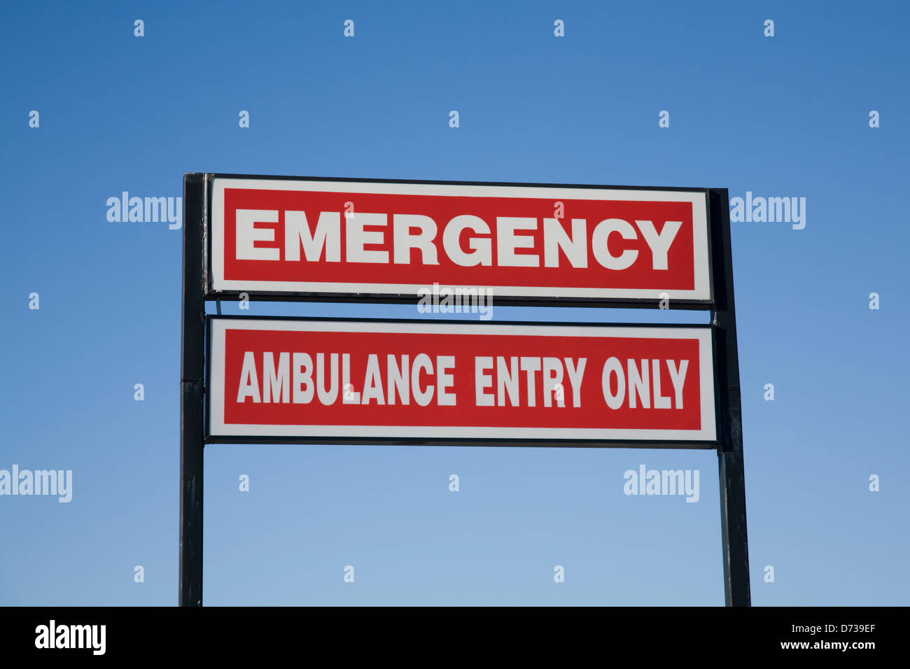Emergency Room Sign Ambulance