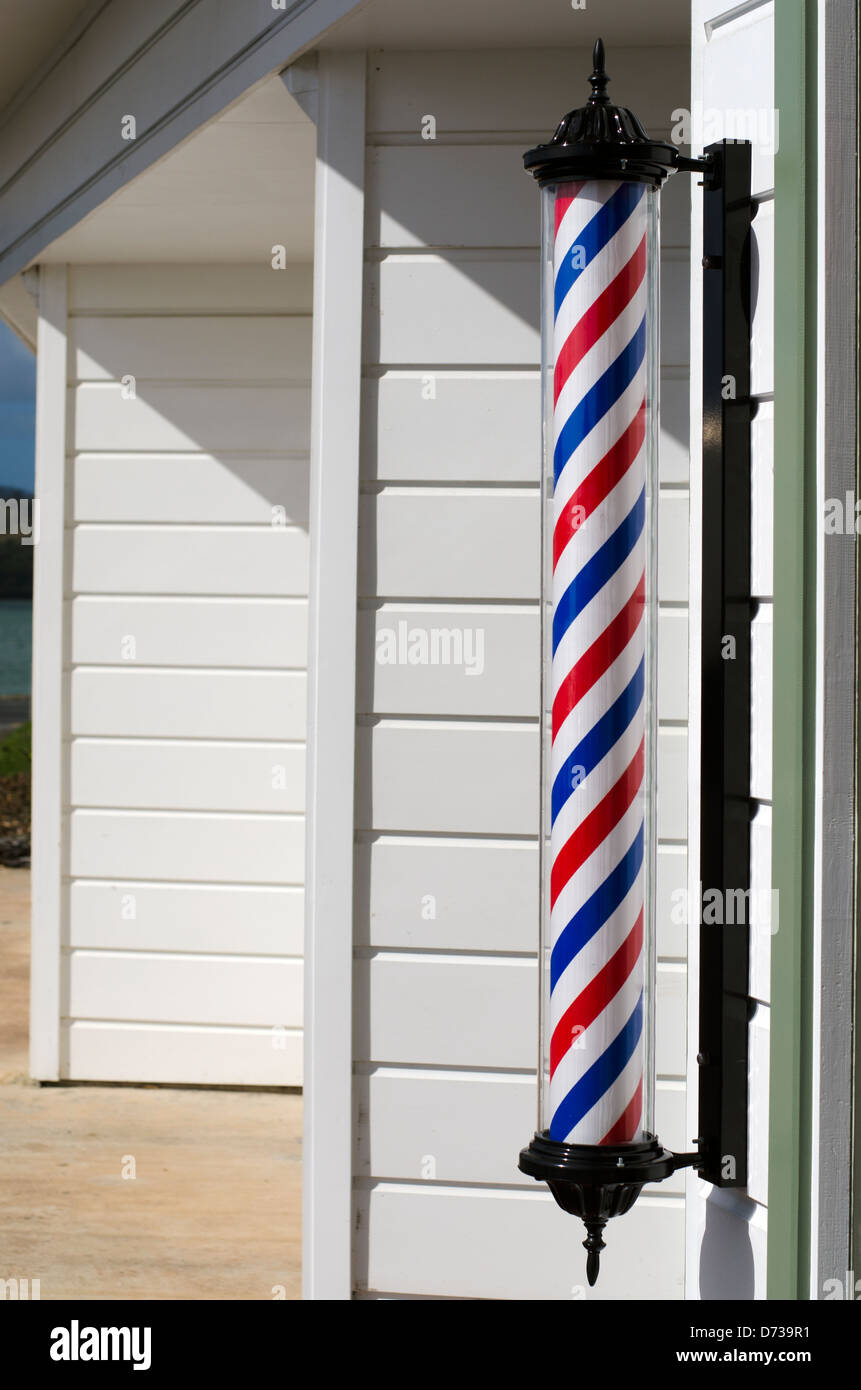 Vintage Barber Pole High Resolution Stock Photography and Images - Alamy
