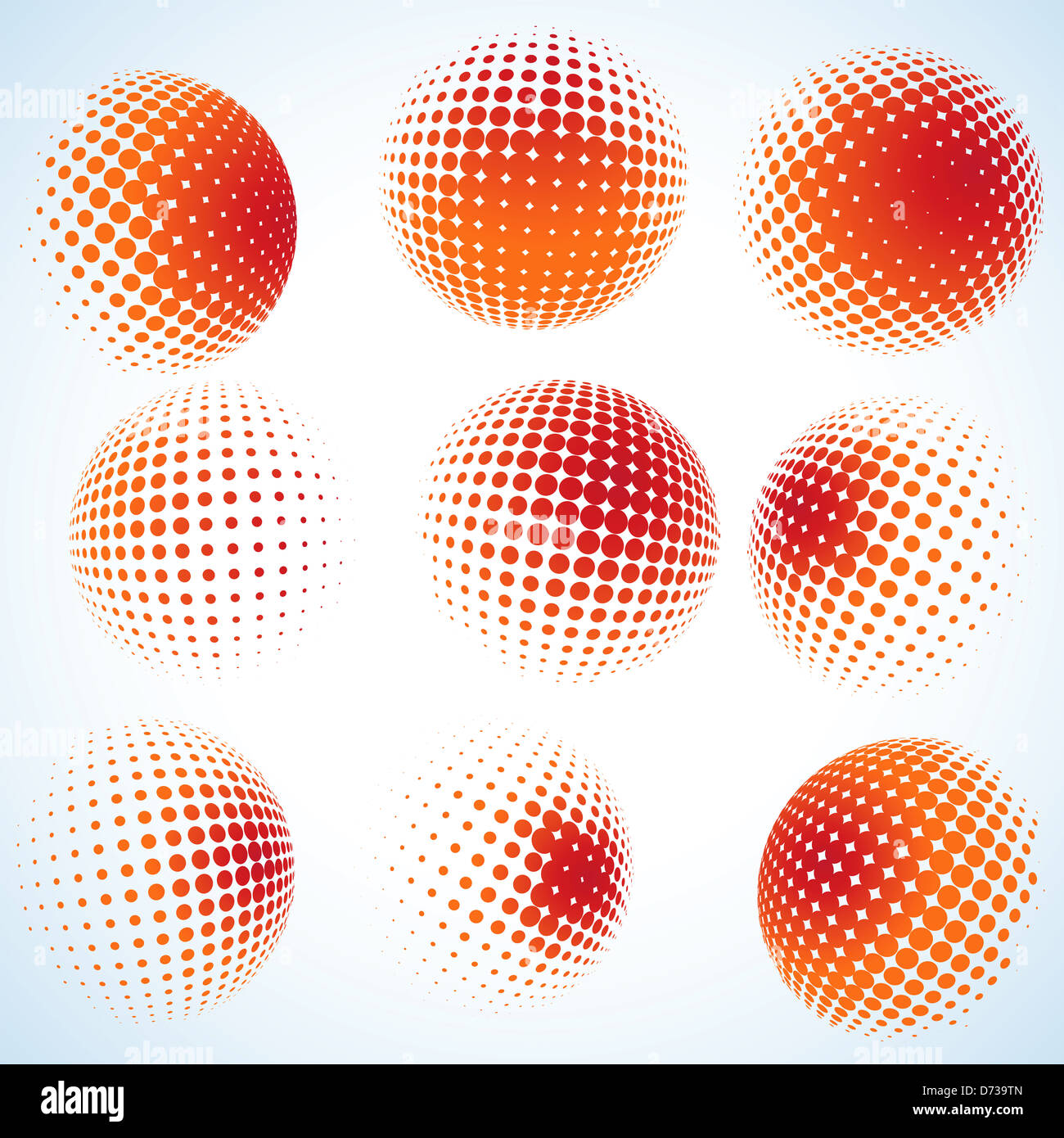 Halftone circle hi-res stock photography and images - Alamy