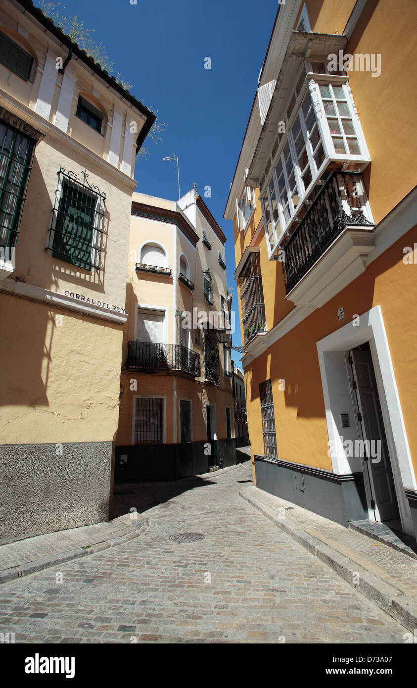 Street in Seville, Spain Stock Photo - Alamy