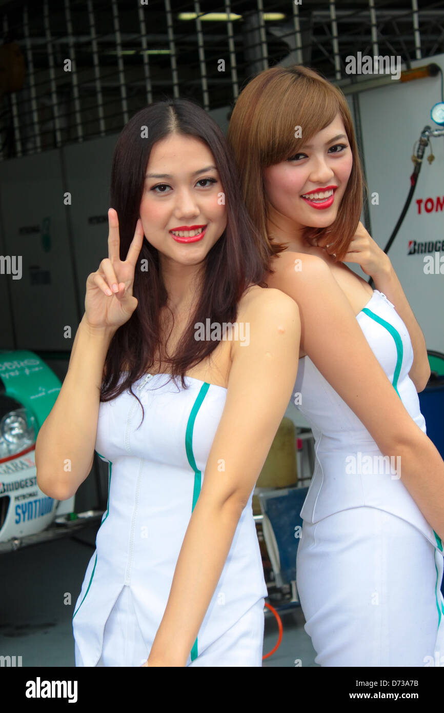 Race queens japan hi-res stock photography and images - Alamy