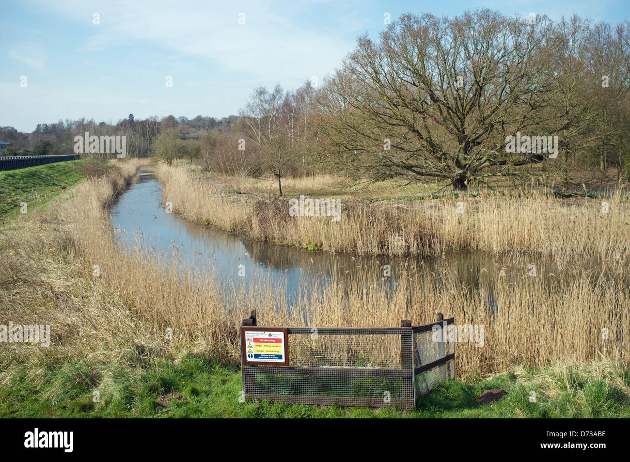 Melton Amenity Area sluice Stock Photo - Alamy