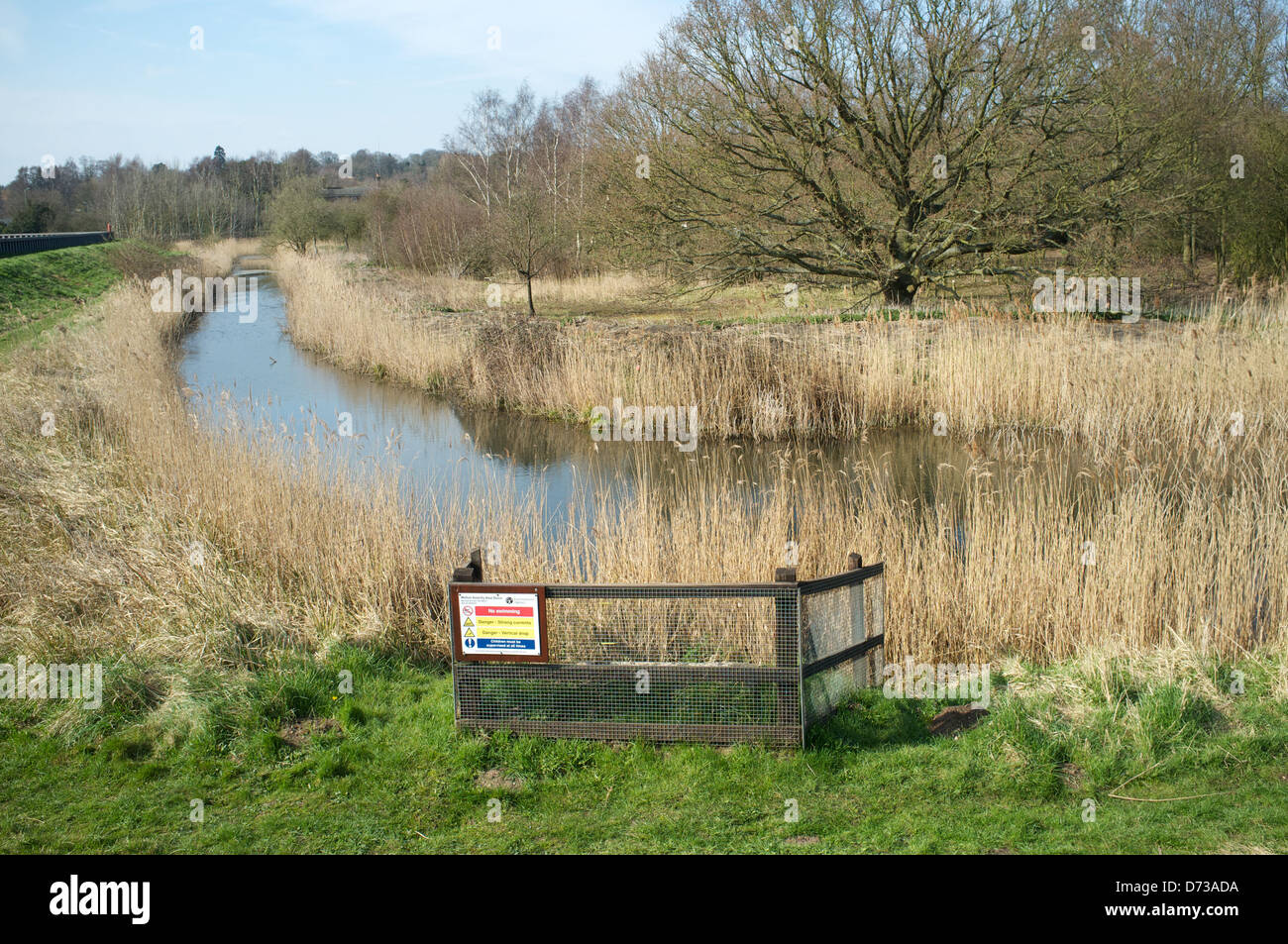 Melton Amenity Area sluice Stock Photo - Alamy