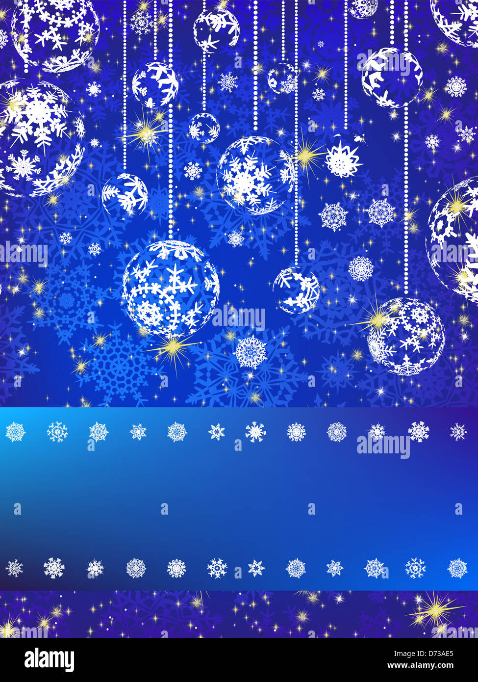Blue Christmas Background Stock Photo - Alamy