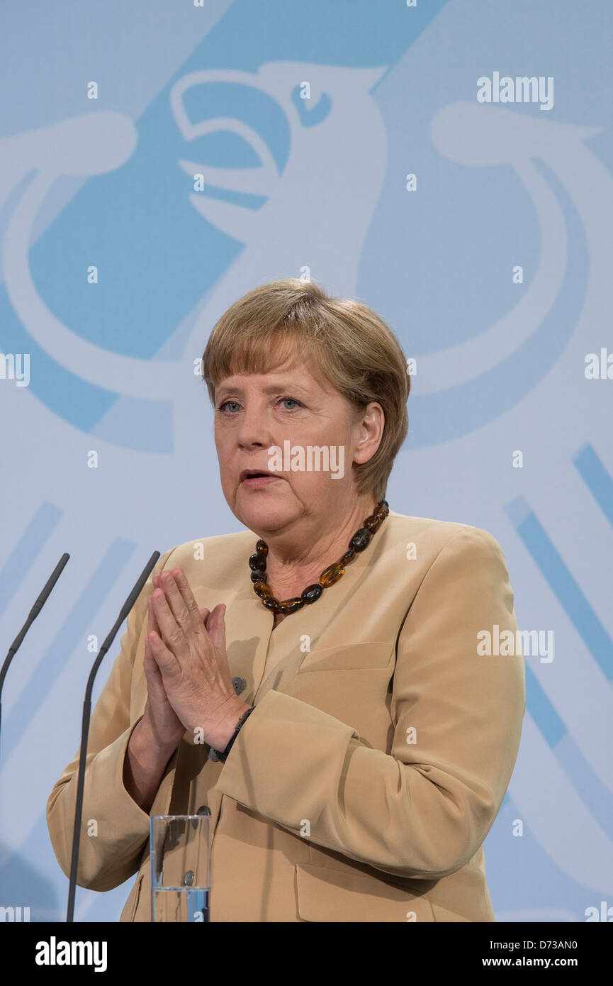 Berlin, Germany, German Chancellor Angela Merkel, CDU Stock Photo - Alamy