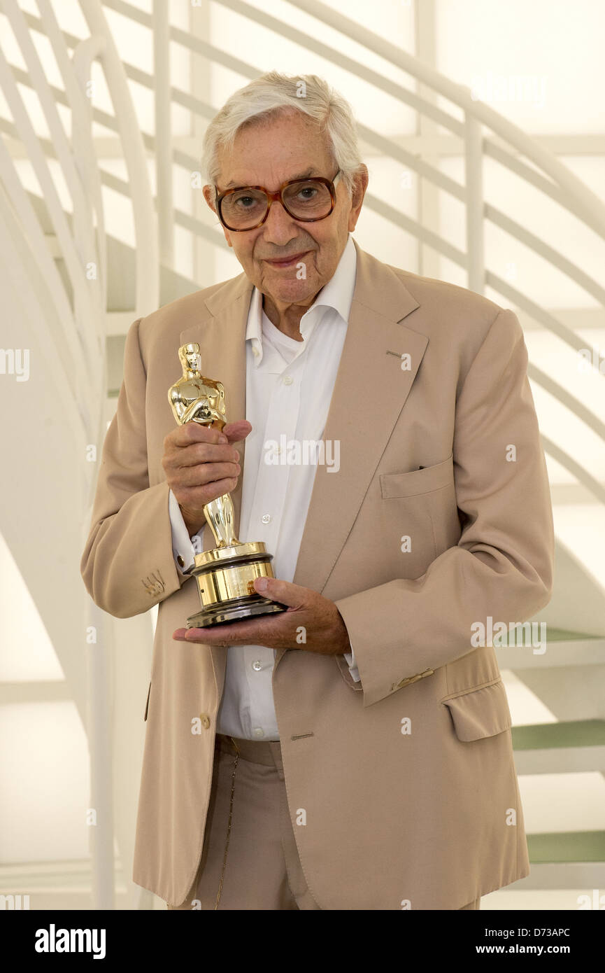 Berlin, Germany, Sir Kenneth Adam, production designer, with his first ...