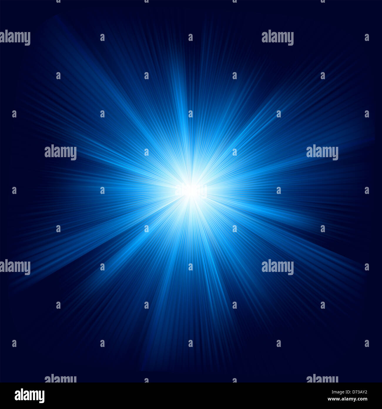 Blue color design with a burst Stock Photo - Alamy