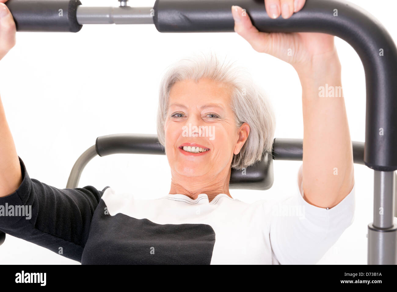 Pretty caucasian woman home Cut Out Stock Images & Pictures - Alamy