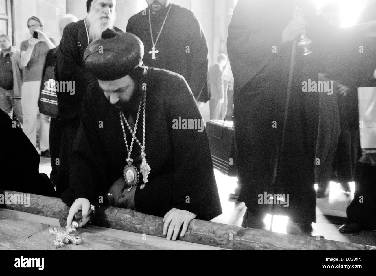 Greek orthodox priest Black and White Stock Photos & Images - Alamy