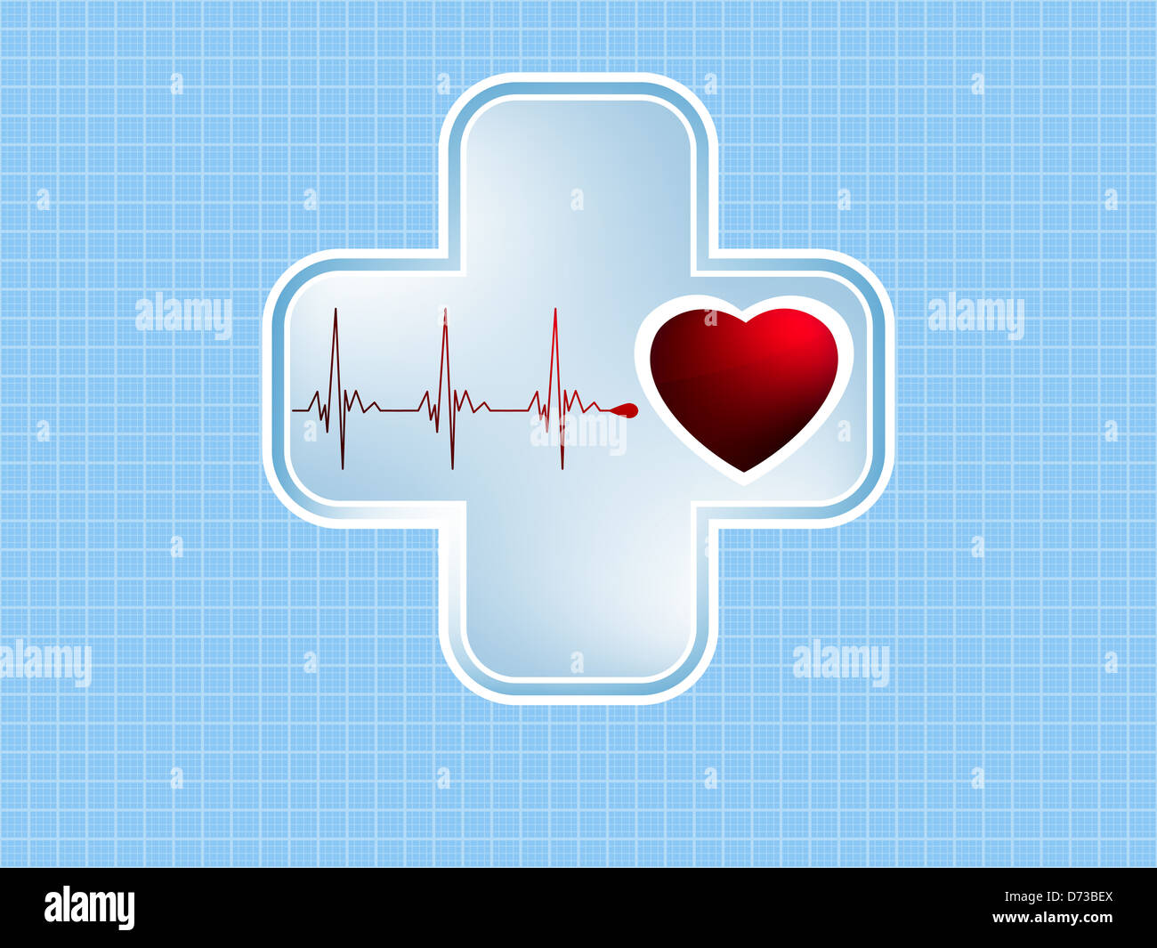 Human heart beat trace monitor hi-res stock photography and images - Alamy
