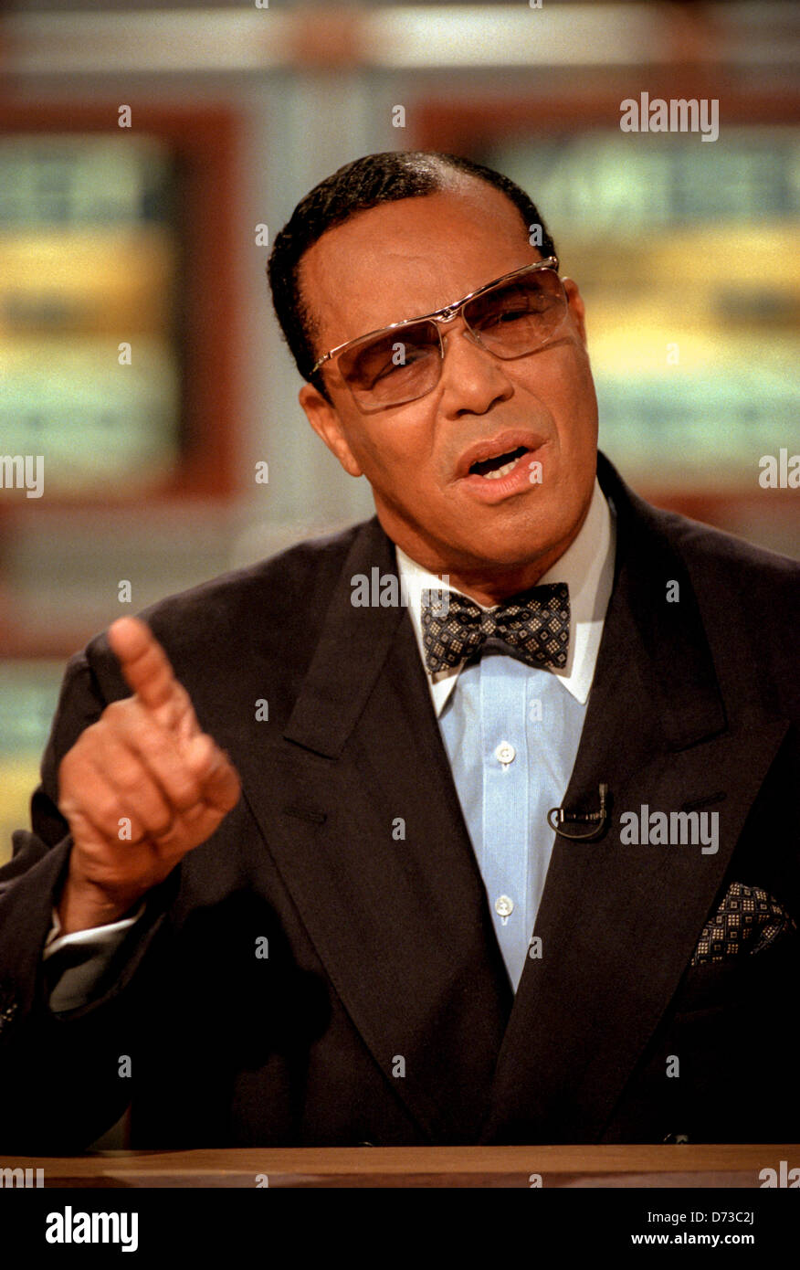Leader of the Nation of Islam, Minister Louis Farrakhan discusses his ...