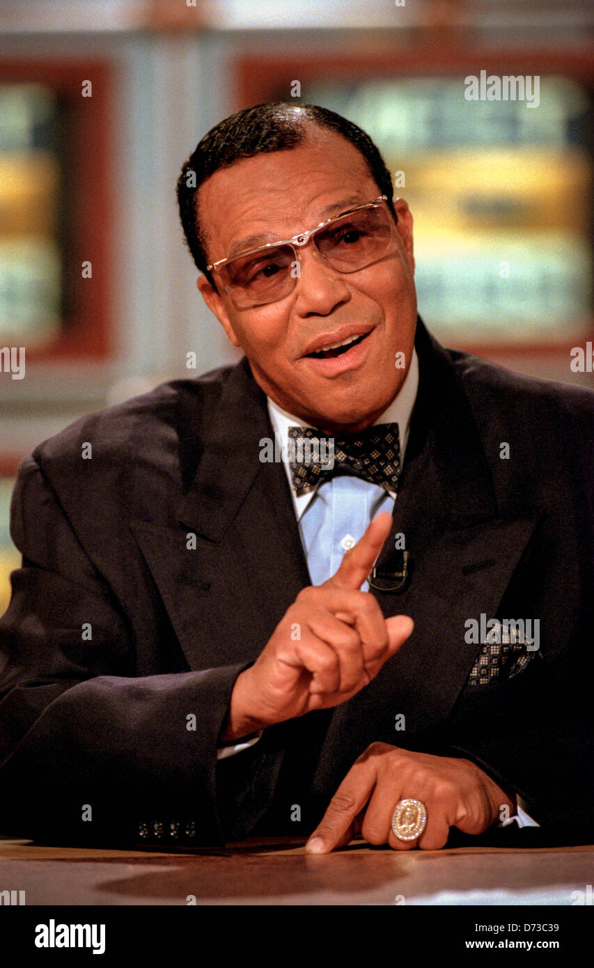 Leader of the Nation of Islam, Minister Louis Farrakhan discusses his ...