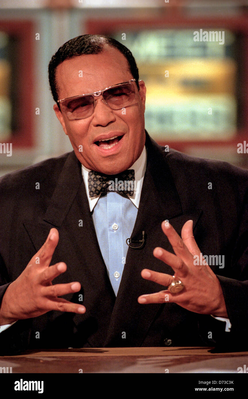 Leader of the Nation of Islam, Minister Louis Farrakhan discusses his ...