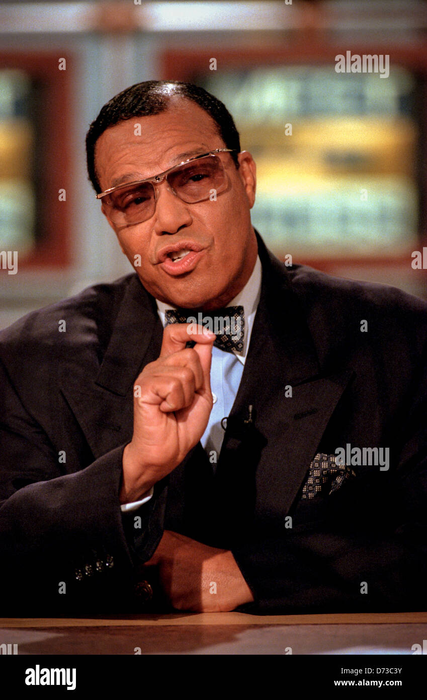Leader of the Nation of Islam, Minister Louis Farrakhan discusses his ...
